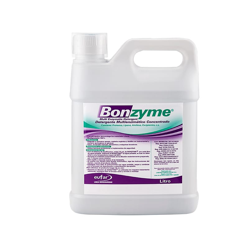 BONZYME – Detergente Multienzimático-Eufar - Denti Clínica, S.A.